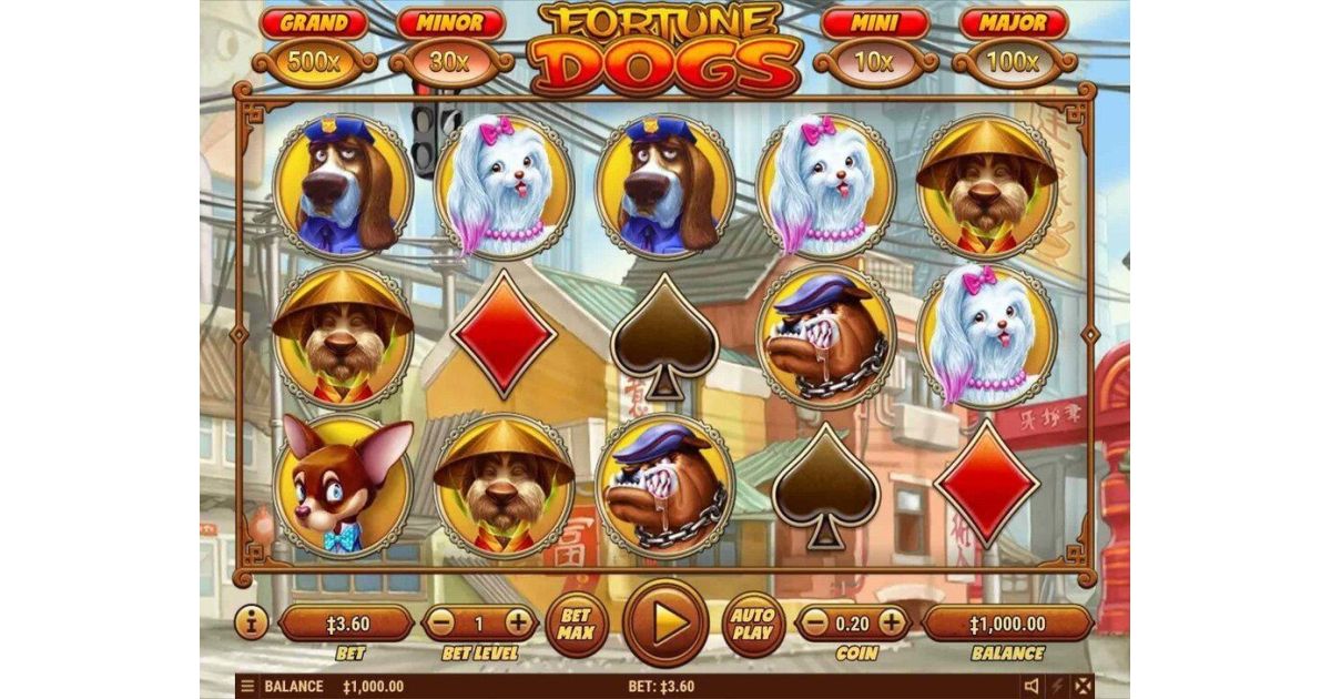 Fortune Dogs: jogue slots com tema de animais gratuitamente